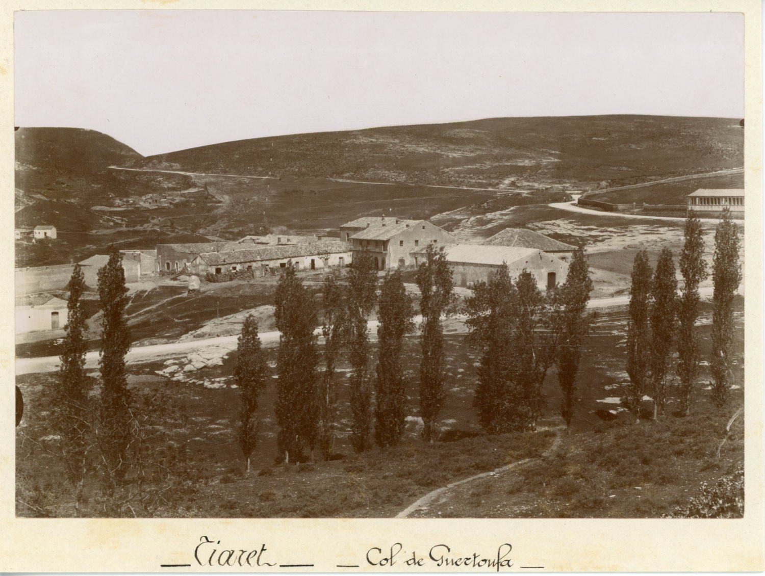 Algérie, Tiaret, col de Guertoufa by Photographie originale / Original ...