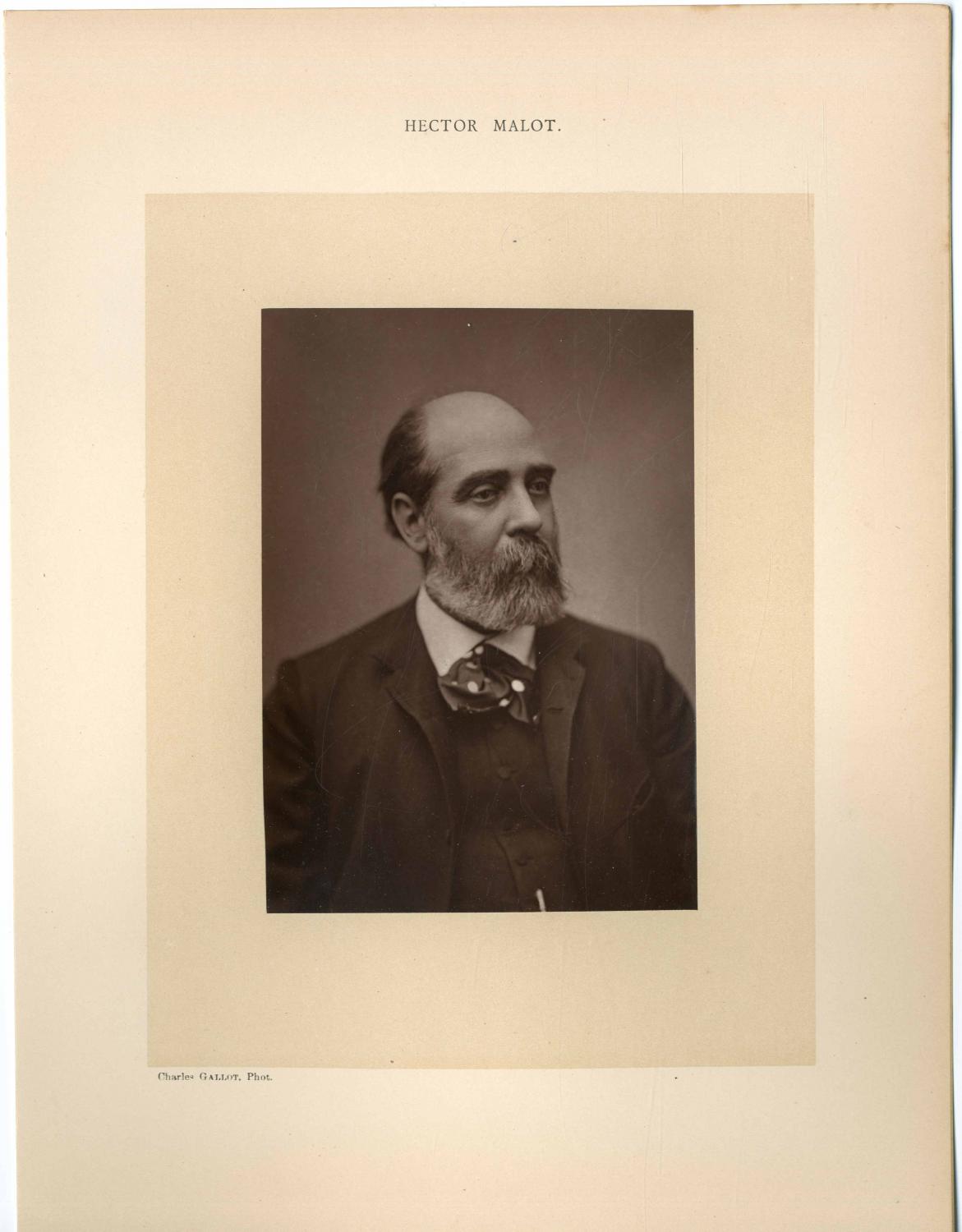 Gallot Charles, France, Hector Malot, romancier (1830-1907) by ...