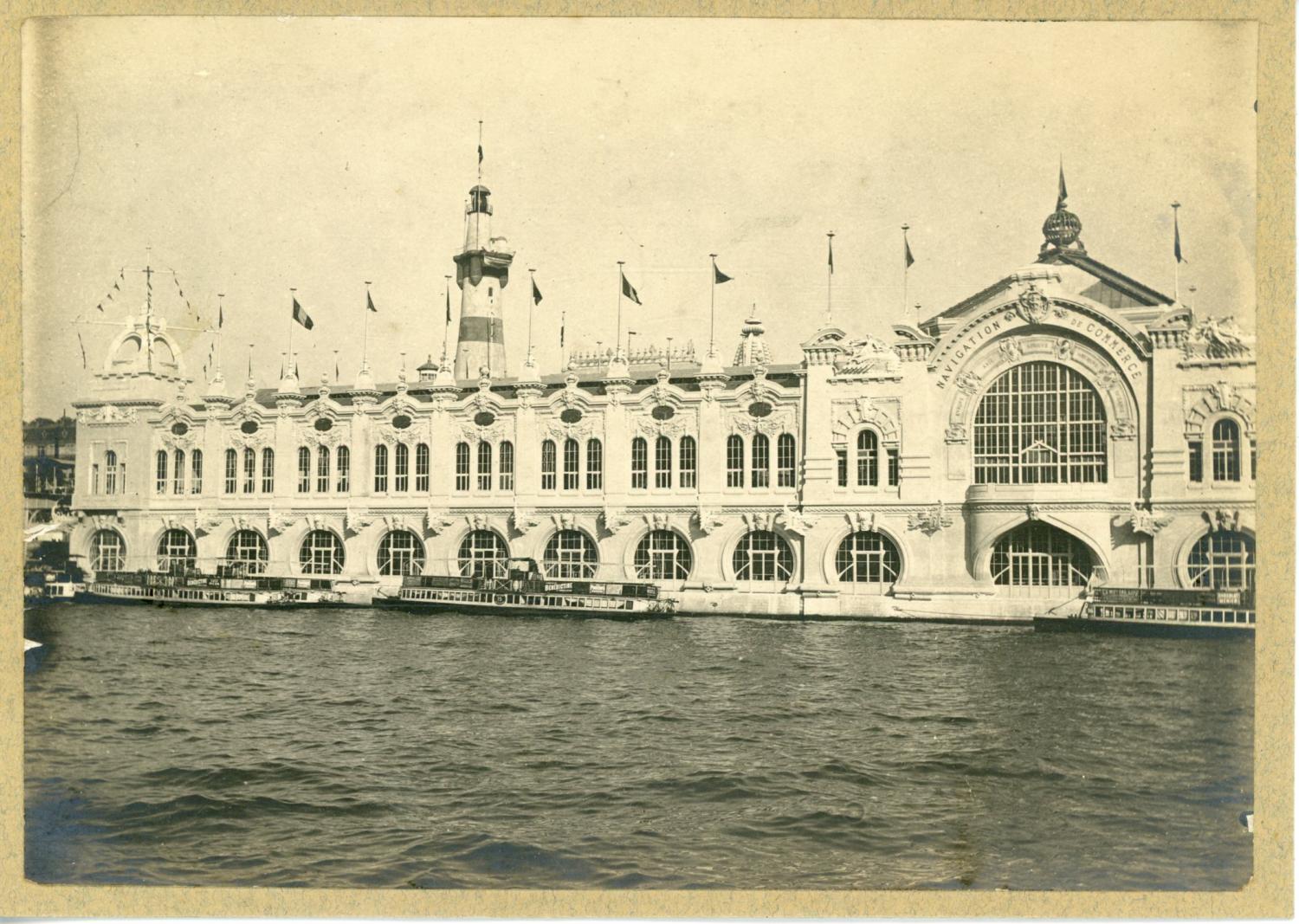 France, Paris, le pavillon de la Marine von Photographie originale ...