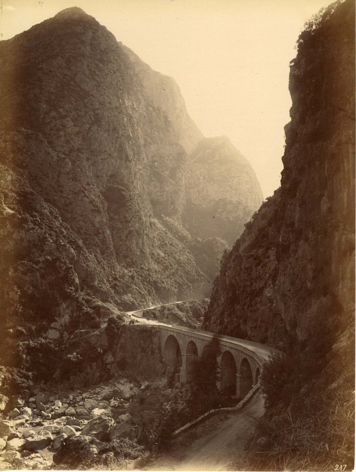 Algérie Chabet El Ameur Les Gorges Vue Panoramique By Photographie Originale Original