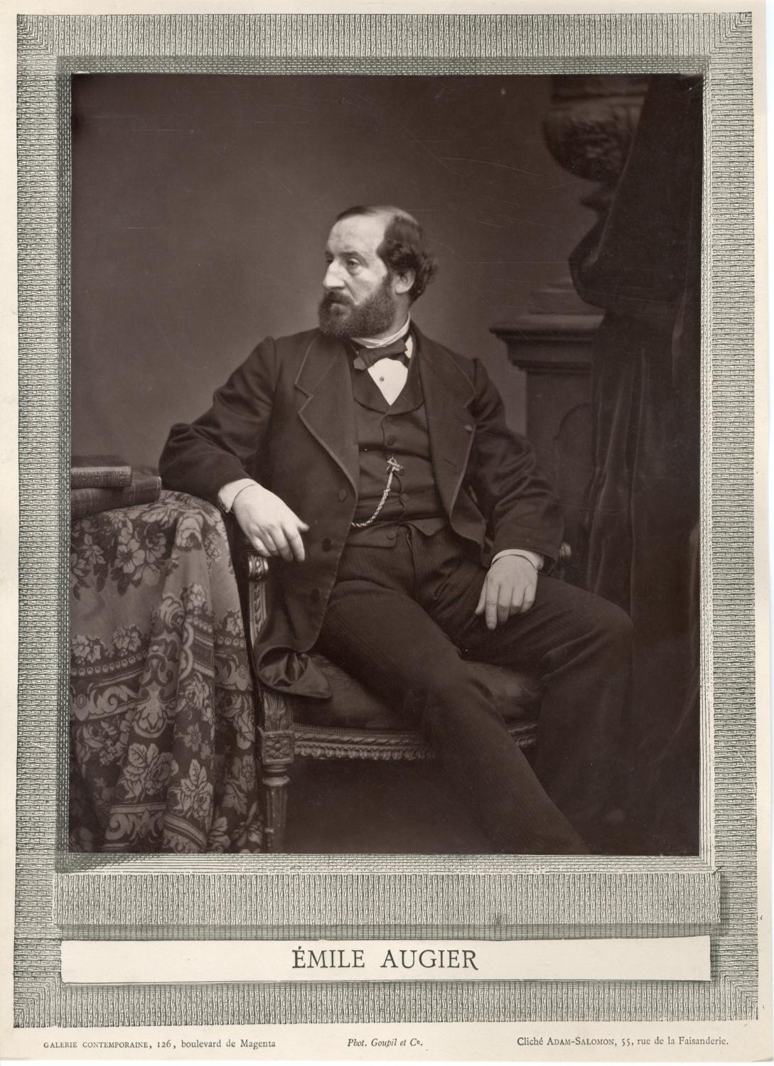 Galerie Contemporaine, Émile Augier, poète et dramaturge by ...