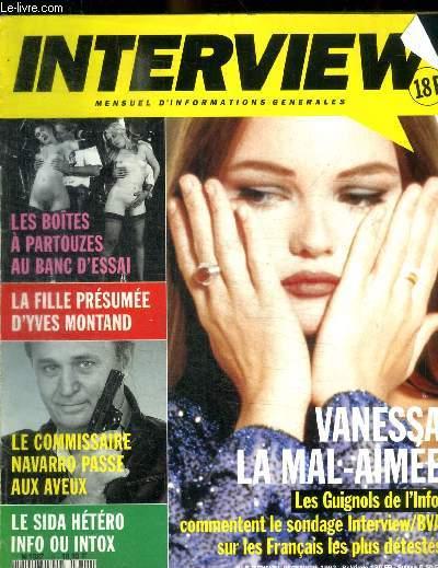 INTERVIEW - MENSUEL D INFORMATION GENERALES - N° 5 - DECEMBRE 1992 by ...
