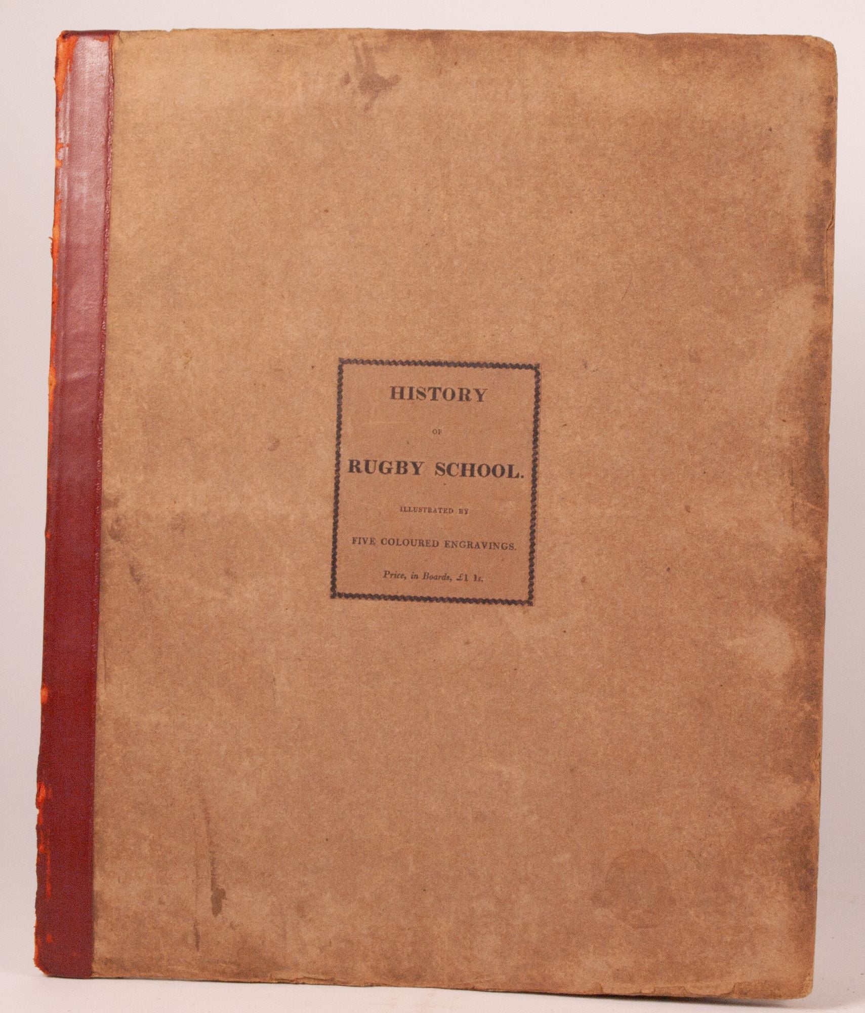The History of the Rugby School by Ackermann, Rudolph: (1816) First ...