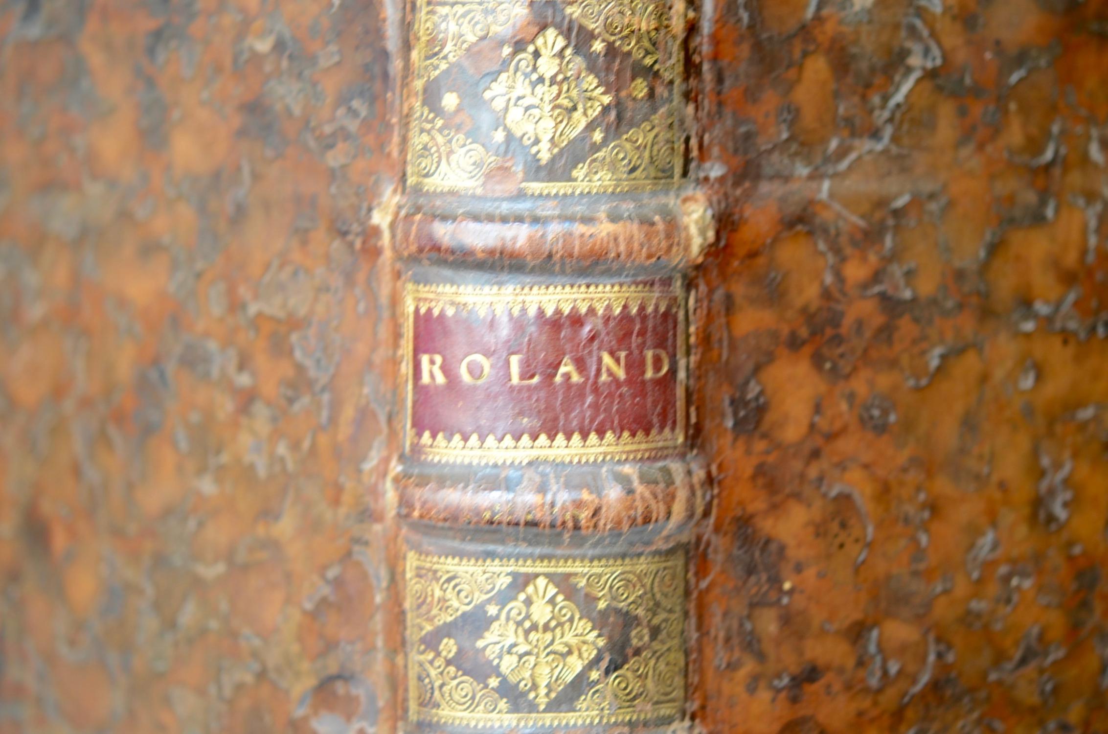 Manuscrit complet de la tragédie lyrique de Lully, Roland. by Lully ...