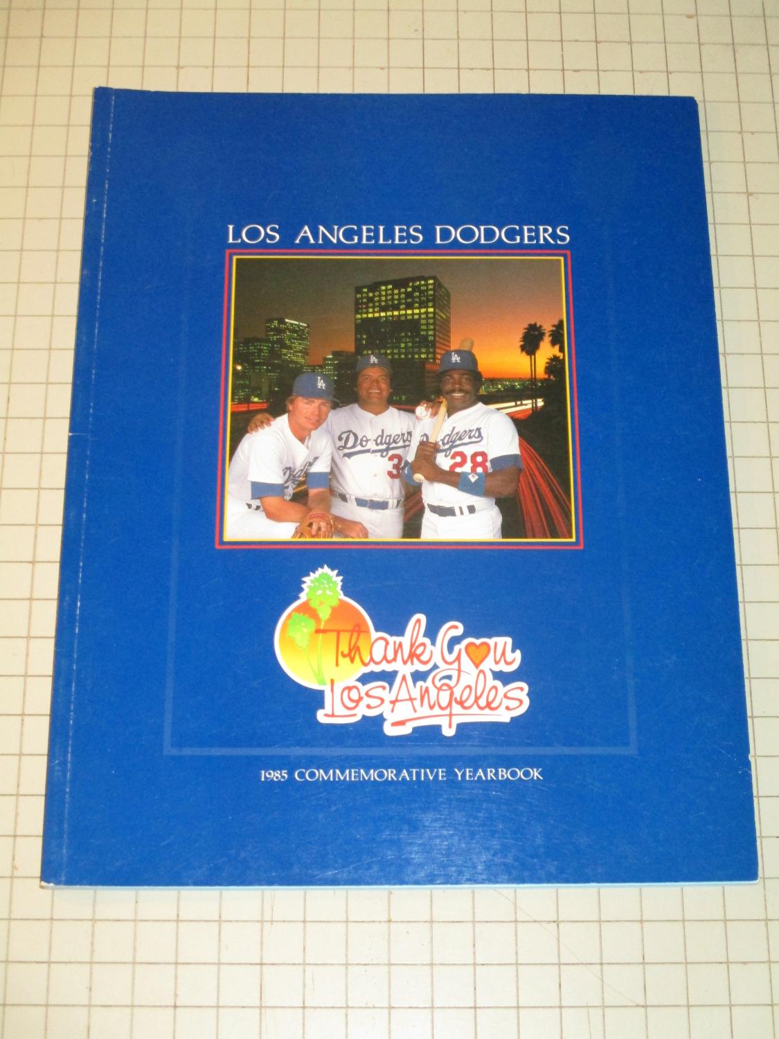 1985 Los Angeles Dodgers Commemorative Yearbook: Magazine / Periodical ...