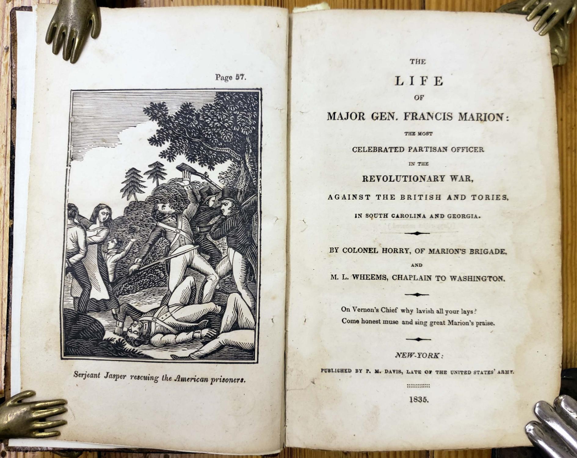 The Life of Major Gen. Francis Marion: The Most Celebrated Partisan ...