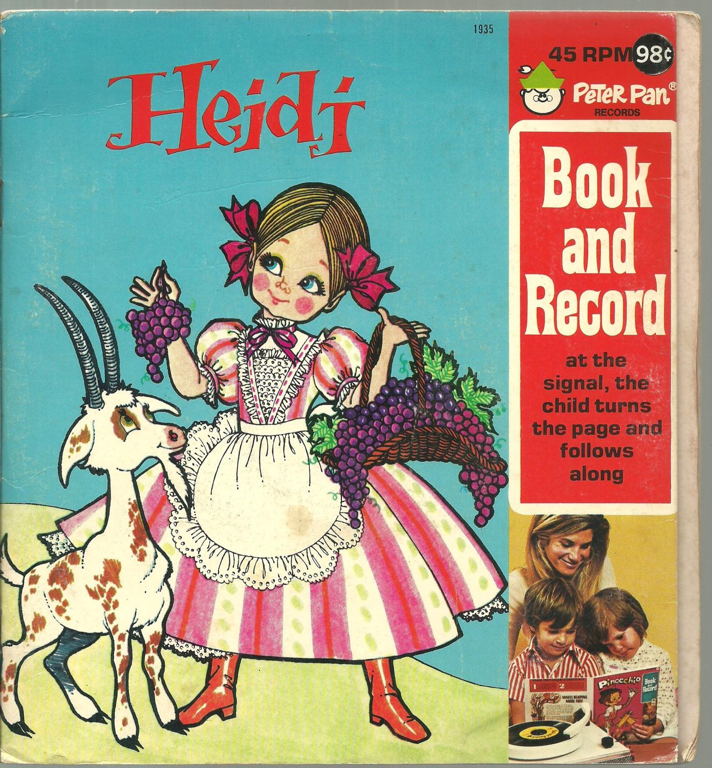 The Story of Heidi - Book and Record by Johanna Spyri: Good Soft cover ...