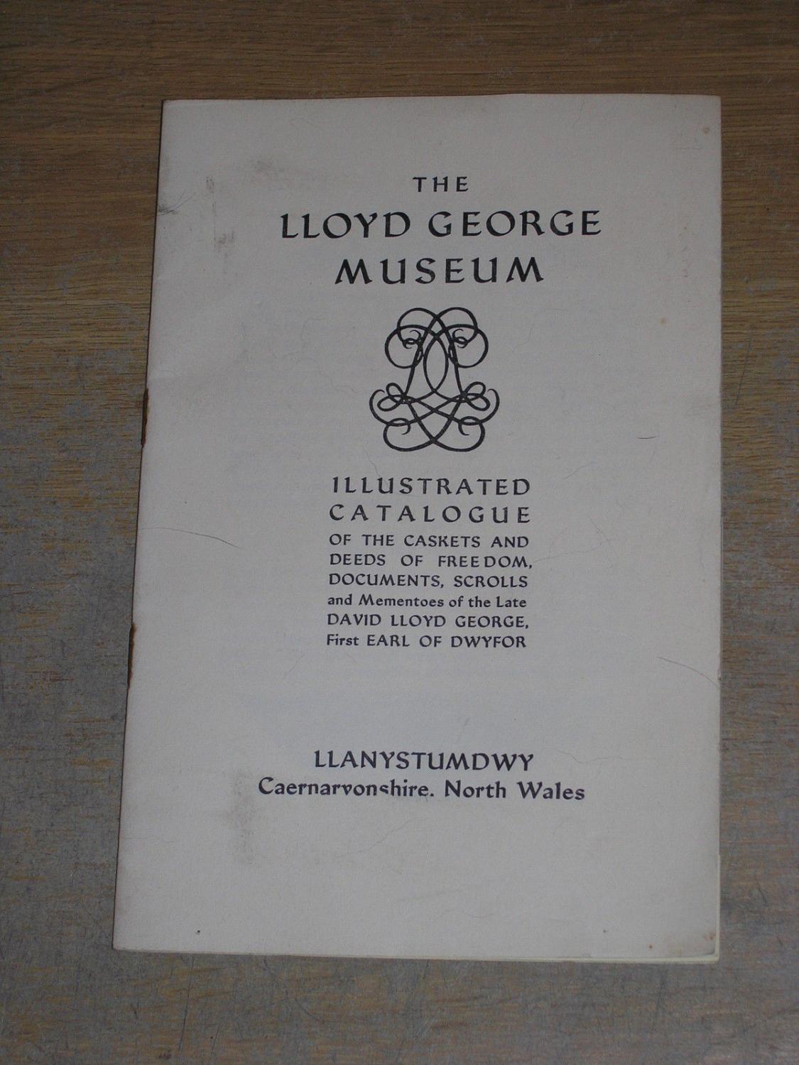 The Lloyd George Museum Illustrated Catalogue: Very Good Soft cover ...