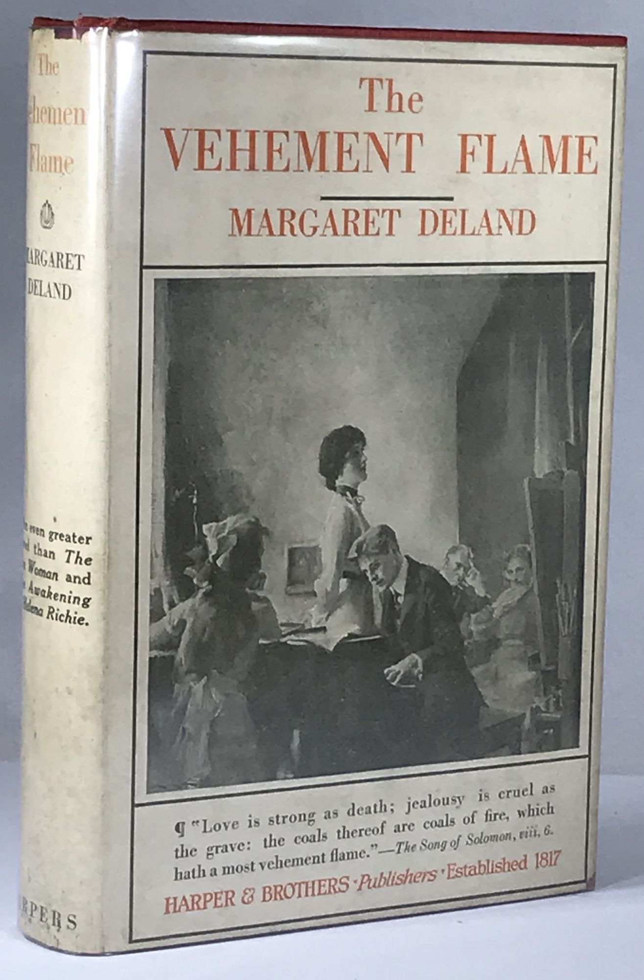 The Vehement Flame von Deland, Margaret: Very Good/Near Fine Hardcover ...