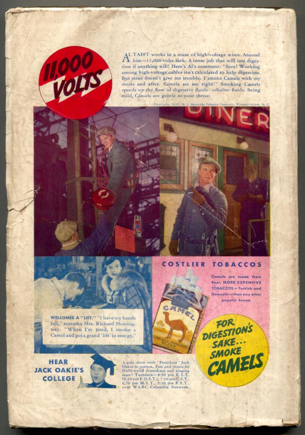 Short Stories Pulp June 10 1937- Dark Valley- Karl Detzer VG-: (1937 ...