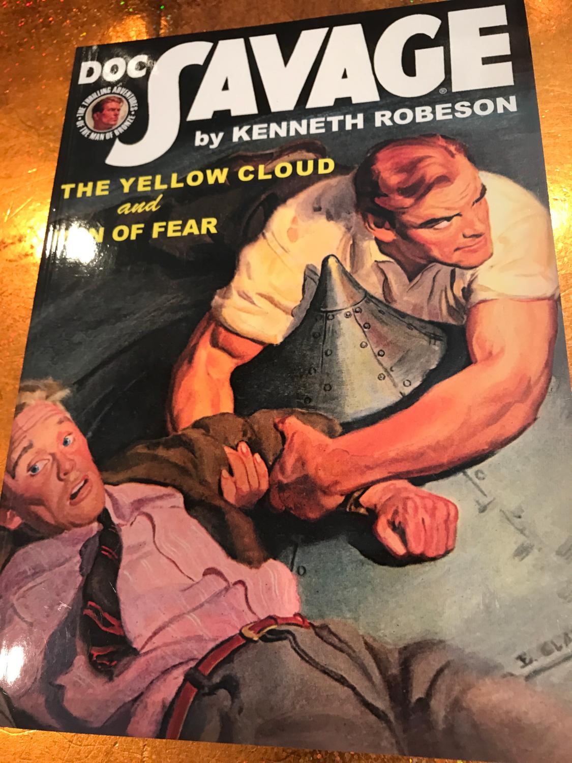 DOC SAVAGE # 54 THE YELLOW CLOUD & MEN OF FEAR by KENNETH ROBESON: NF ...