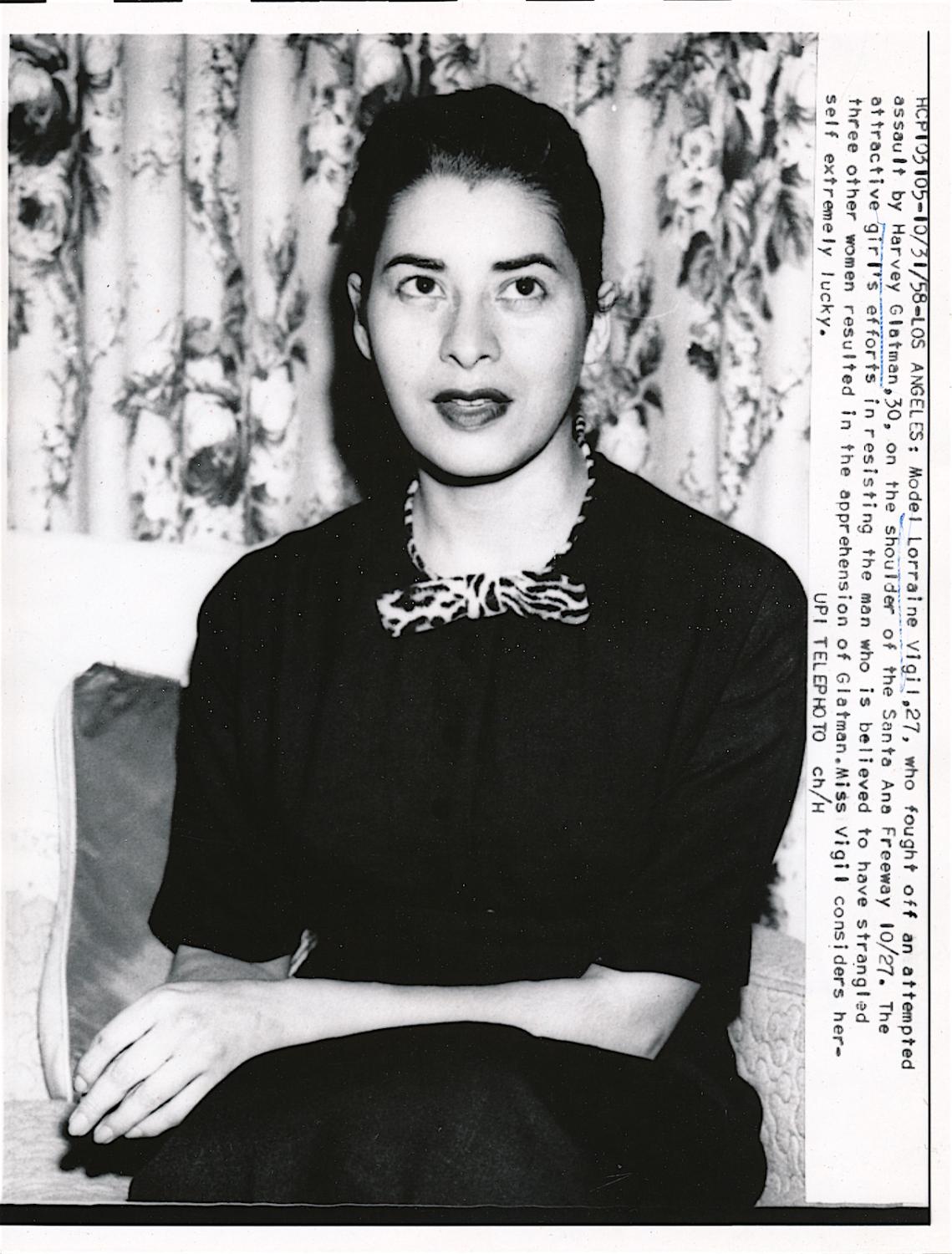 Lonely Hearts Killer And Lorraine Vigil Original Press Photo De