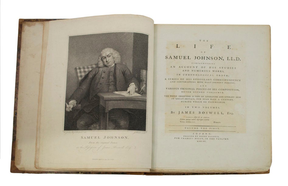 Life of Samuel Johnson, LL.D. Comprehending an Account of His Studies ...