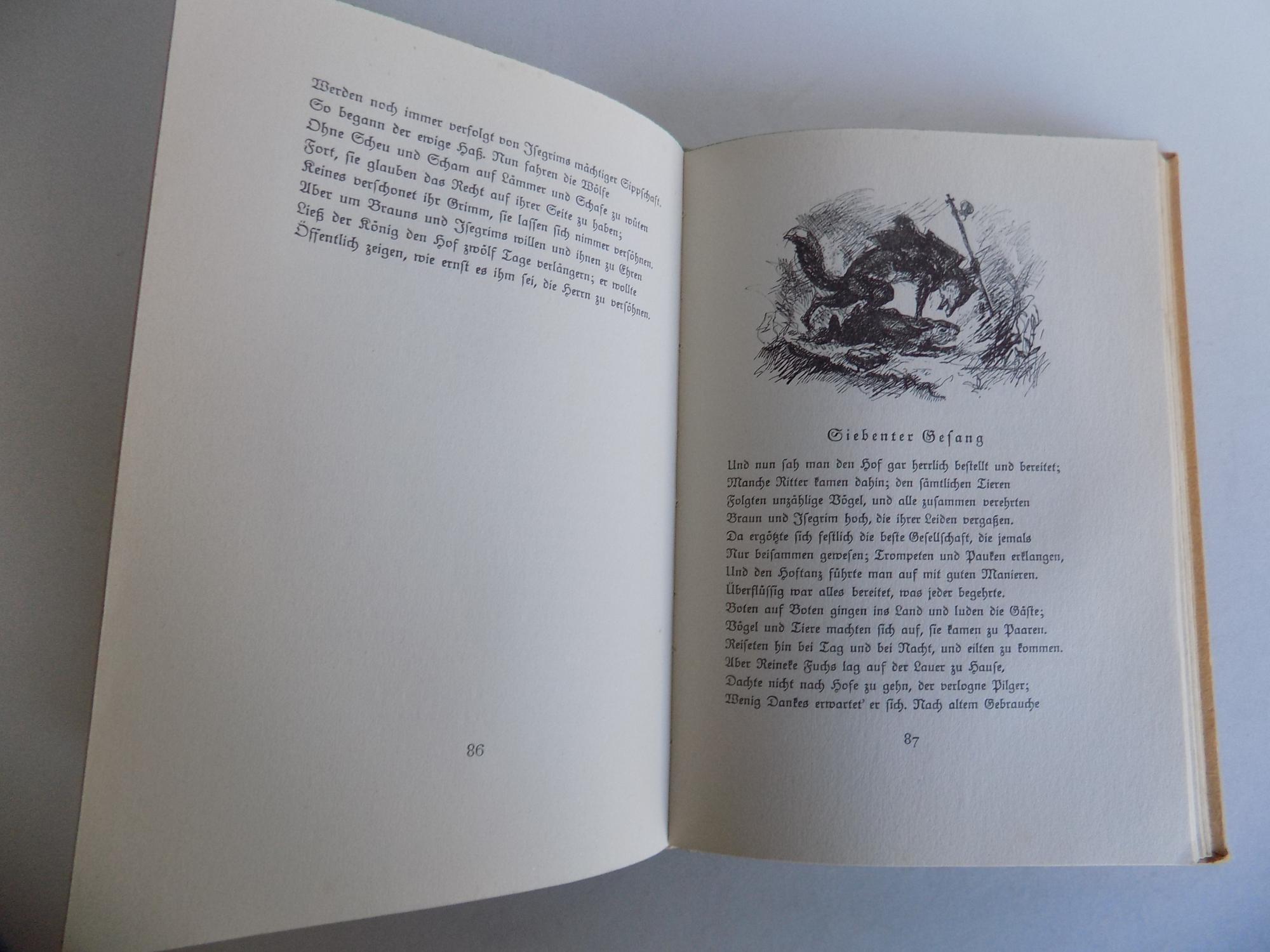 Reineke Fuchs. Mit Federzeichnungen von A. Paul Weber und einer ...