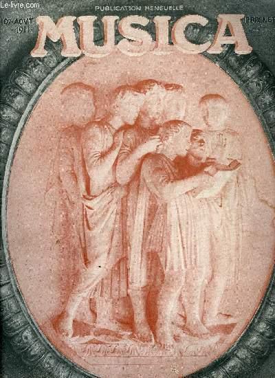 MUSICA N° 107 - Le lauréat du prix de Rome en 1911 : M. Paul Paray ...