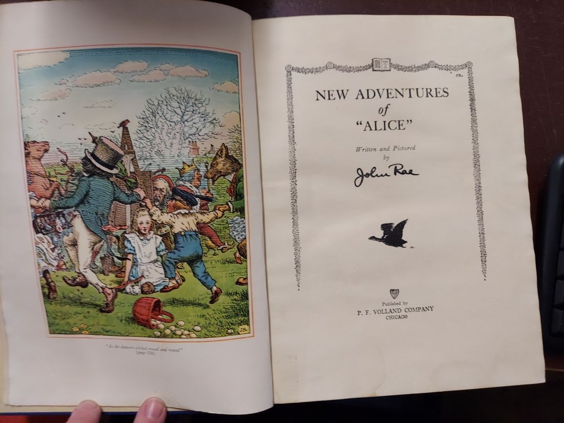 New Adventures of "Alice" by Rae, John: Very Good Hardcover (1917 ...
