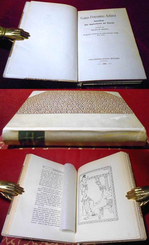 Gaius Petronius Arbiter. Satyrikon (Die Begebenheiten des Enkolp ...