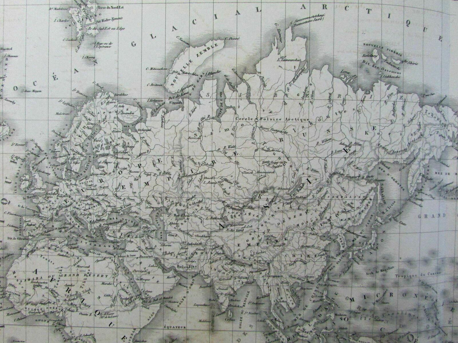 Map Of The World In 1836 - United States Map