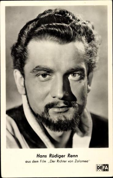 Ansichtskarte / Postkarte Schauspieler Hans Rüdiger Renn, Portrait, Der ...