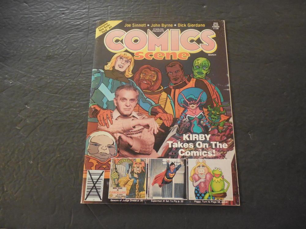 Comics Scene #2 Mar 1982 John Byrne; Joe Sinnott; Jack Kirby: (1982 ...