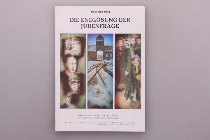 die endloesung der judenfrage von billig - ZVAB