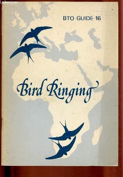 Bird ringing (BTO - Guide n°16) by Mead Chris: bon Couverture souple ...