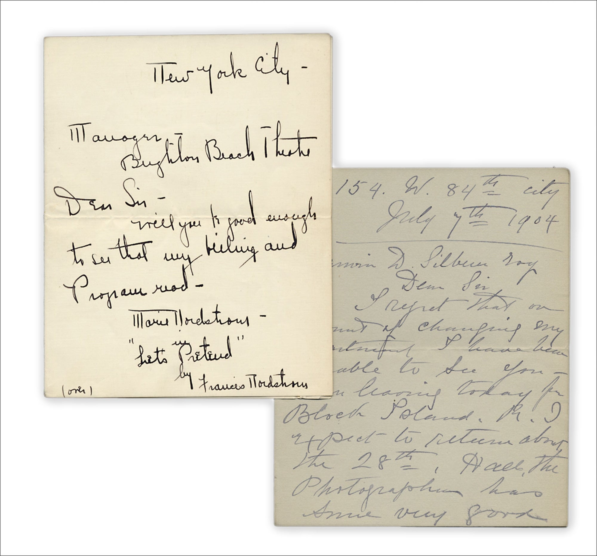 History of the Hanus Family s Association with the Theater and Show ...