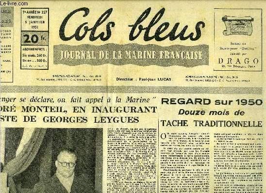 Cols bleus n° 227 - Lorsque le danger se déclare, on fait appel a la ...