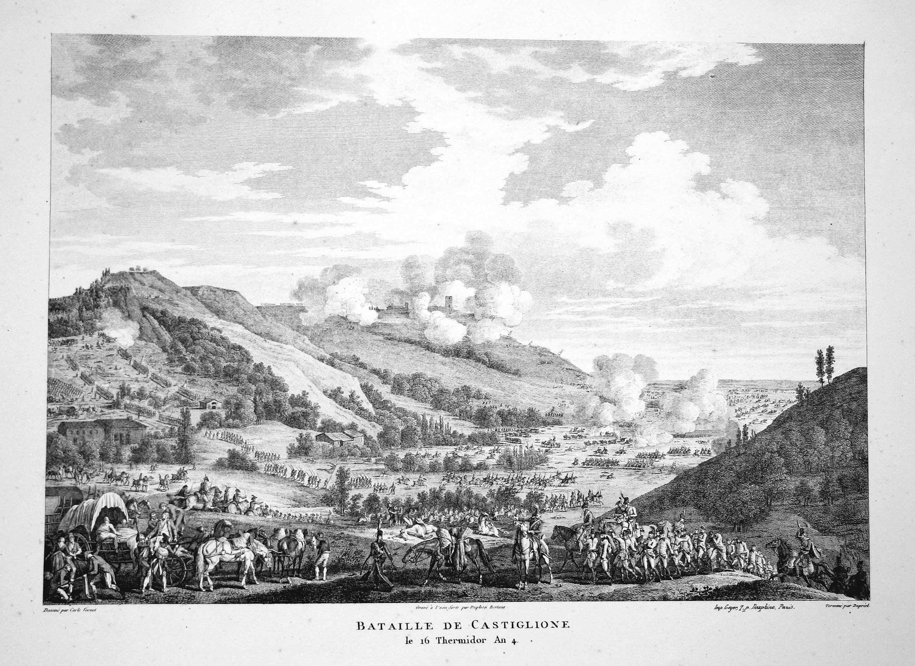 "Bataille de Castiglione. le 16 Thermidor. An 4" - Castiglione delle ...