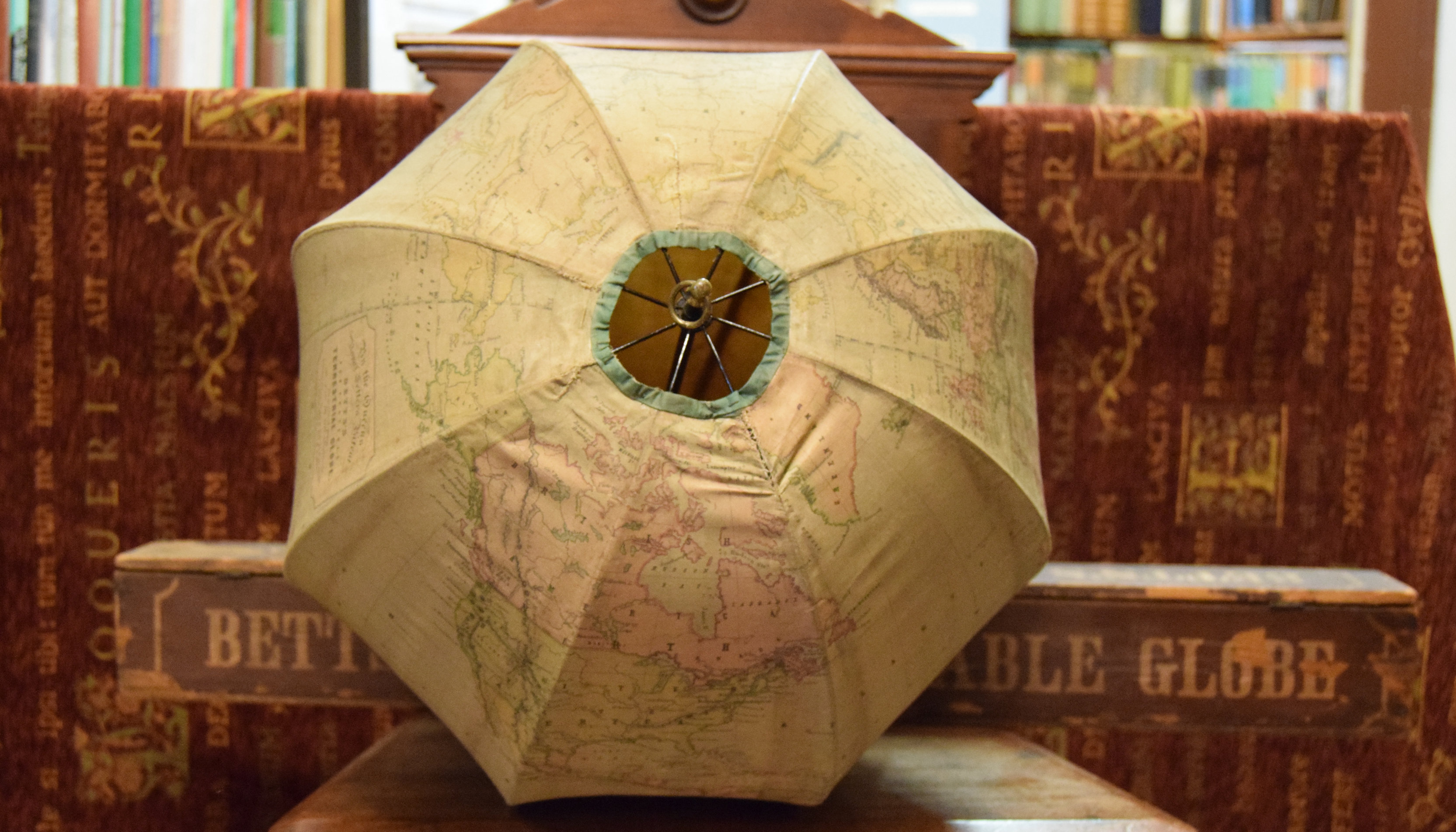 BETTS'S NEW PORTABLE TERRESTRIAL GLOBE Compiled from the latest and ...