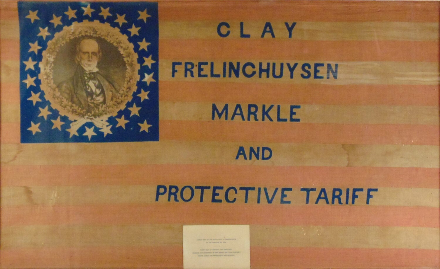 1844 U.S. Presidential Campaign Flag of Henry Clay by (Clay, Henry ...