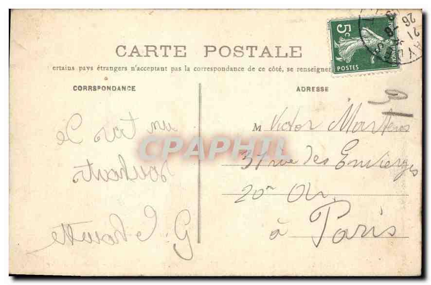 Carte Postale Ancienne Orleans Bas reliefs de la statue de Jeanne D'Arc ...