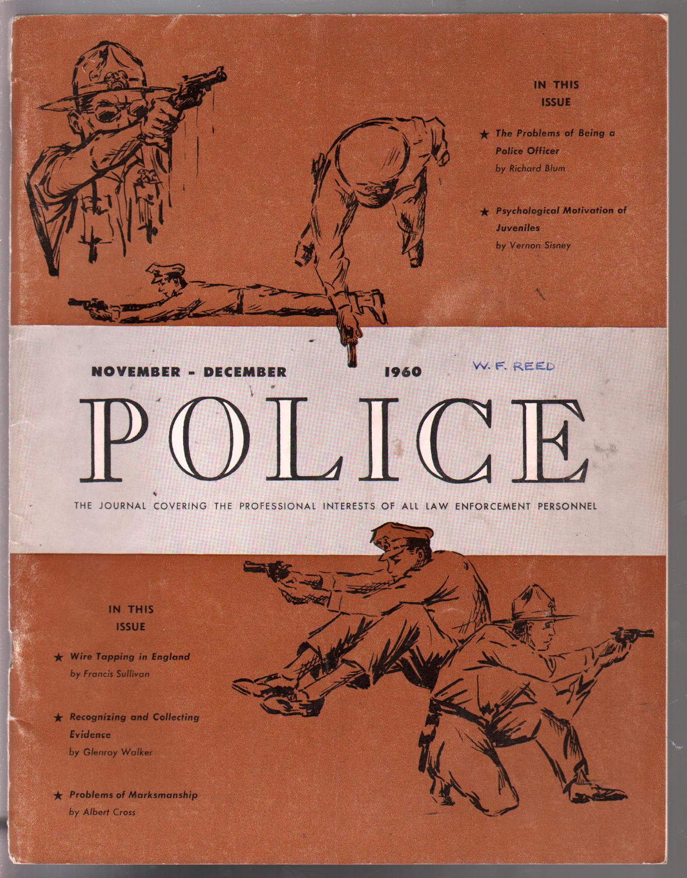 Police 11/1960-Law Enforcement Journal-wiretapping-combat shooting-VG ...