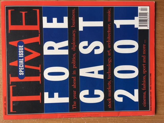 TIME FORECAST 2001 by Time Magazine SPECIAL ISSUE: (2001) Magazine ...