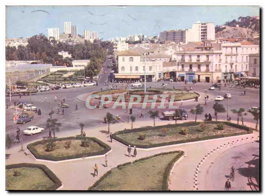 Carte Postale Moderne Couleurs et lumieres d'Algerie Annaba Rond point ...
