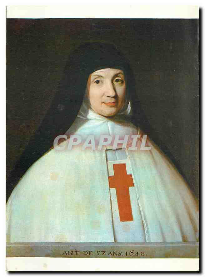 Carte Postale Moderne La Mere Angelique Arnaud Philippe de Champaigne ...