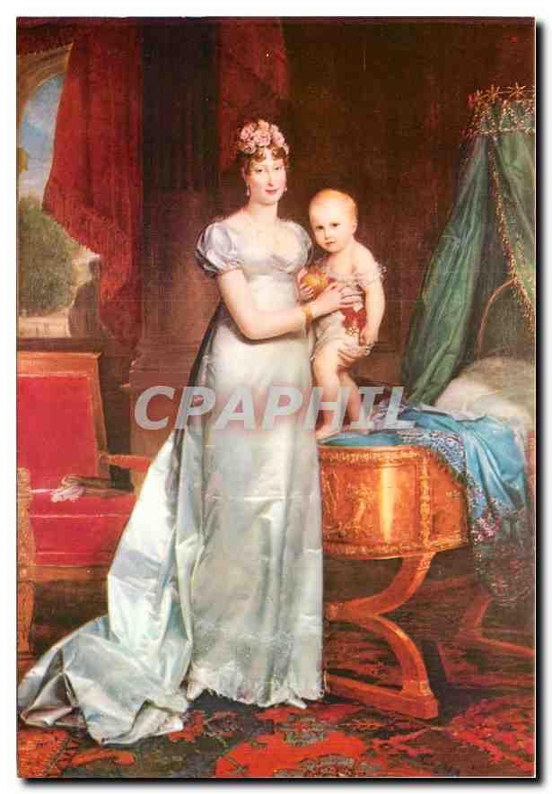 Carte Postale Moderne L'Imperatrice Marie Louise et le Roi de Rome par ...