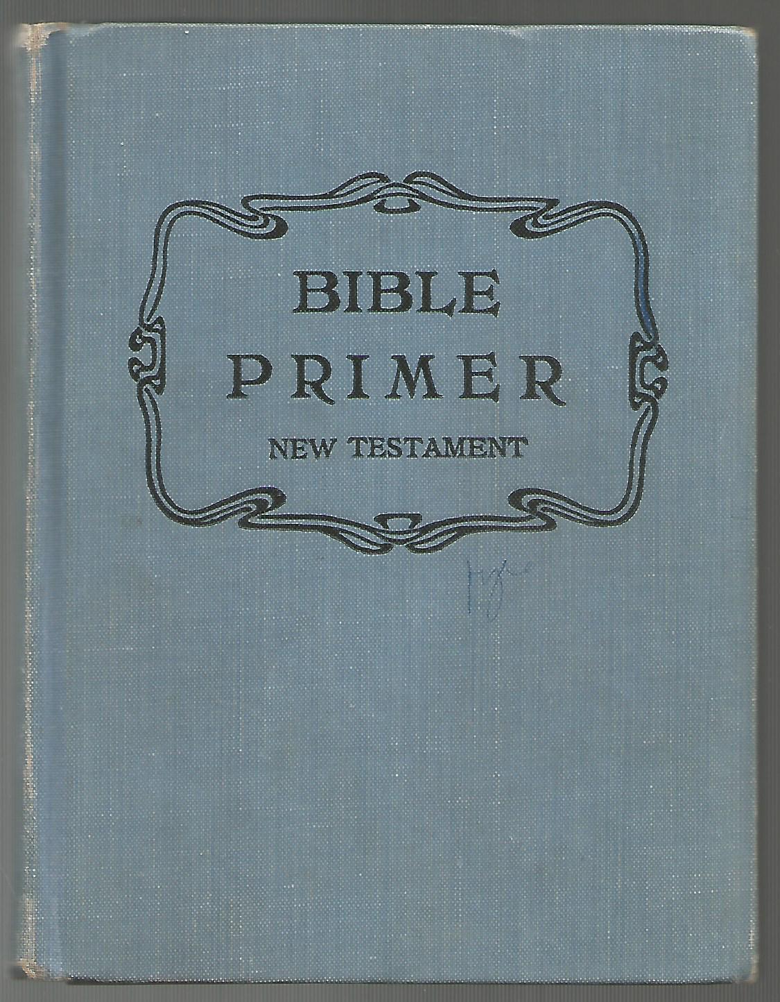 Bible Primer New Testament by Adolf Hult: Good Hardcover (1946 ...