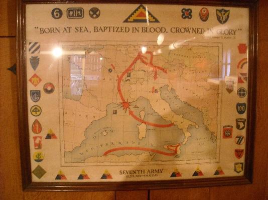 Seventh Army, 1943-1945. by Seventh Army.: (1945) Map | Military Books