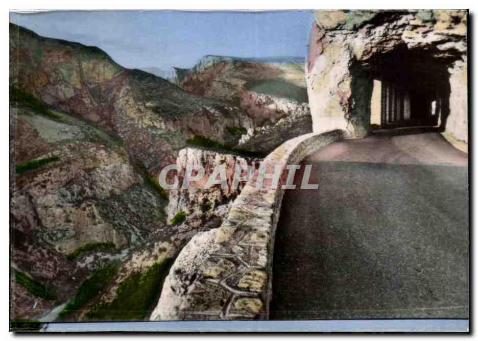 Carte Postale Moderne Excursion du gorges du Verdon Corniche sublime ...