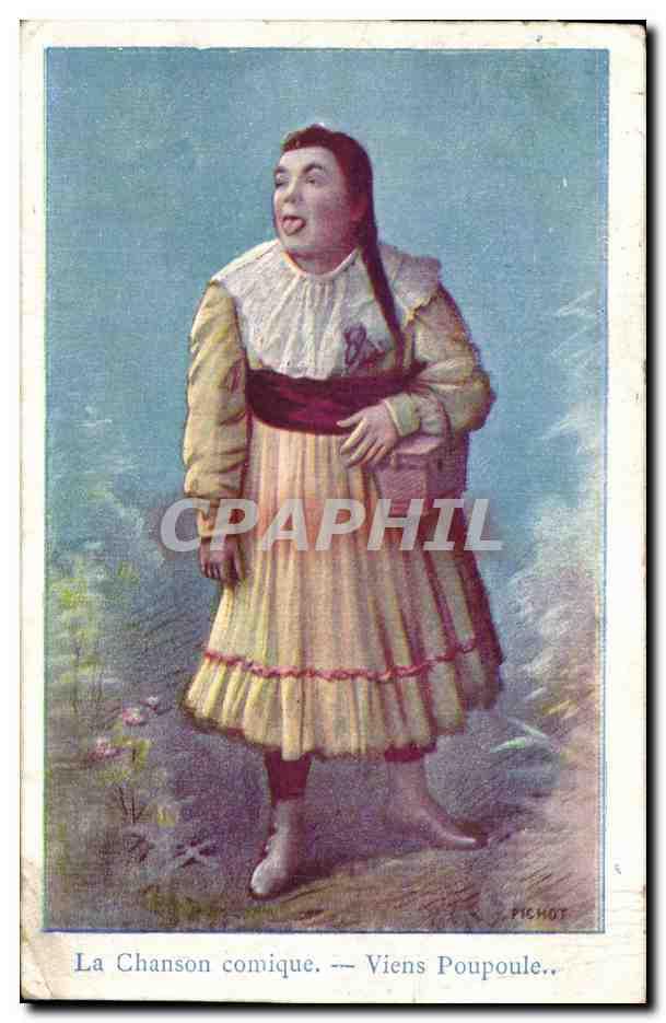 Fantaisie - Femme - Funny woman sticking out tongue - humour - Carte ...