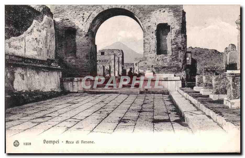 Carte Postale Ancienne Pompei Arco di Nerone: Manuskript ... Carte Postale Ancienne Pompei Arco di Nerone: Manuskript ...