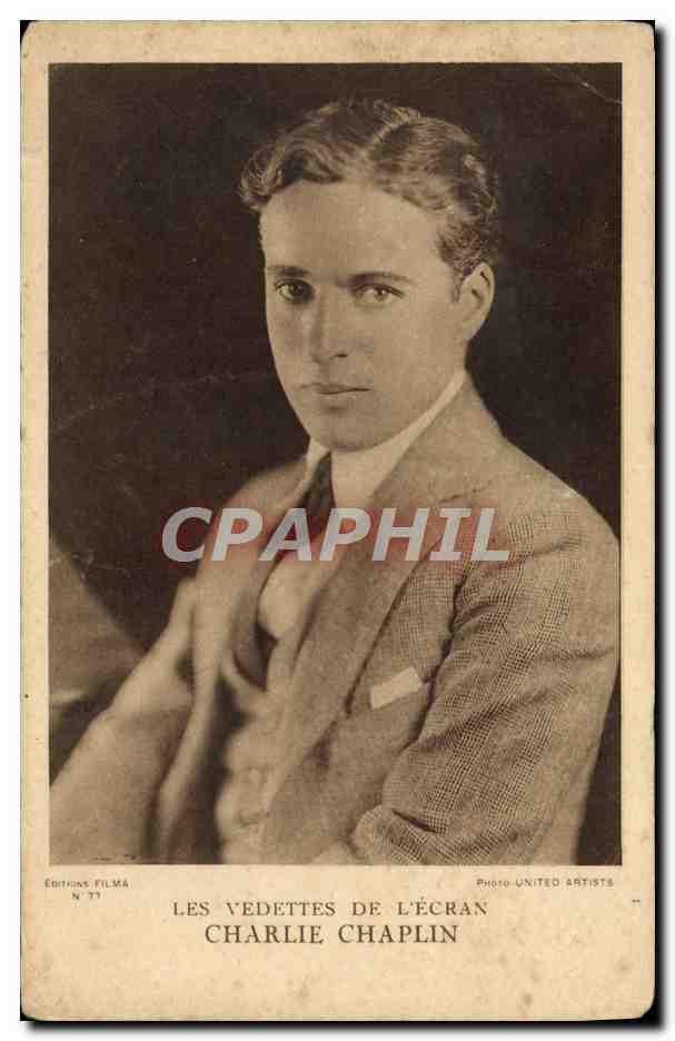 Carte Postale Moderne Cinema Charlie Chaplin: Manuscript / Paper ...