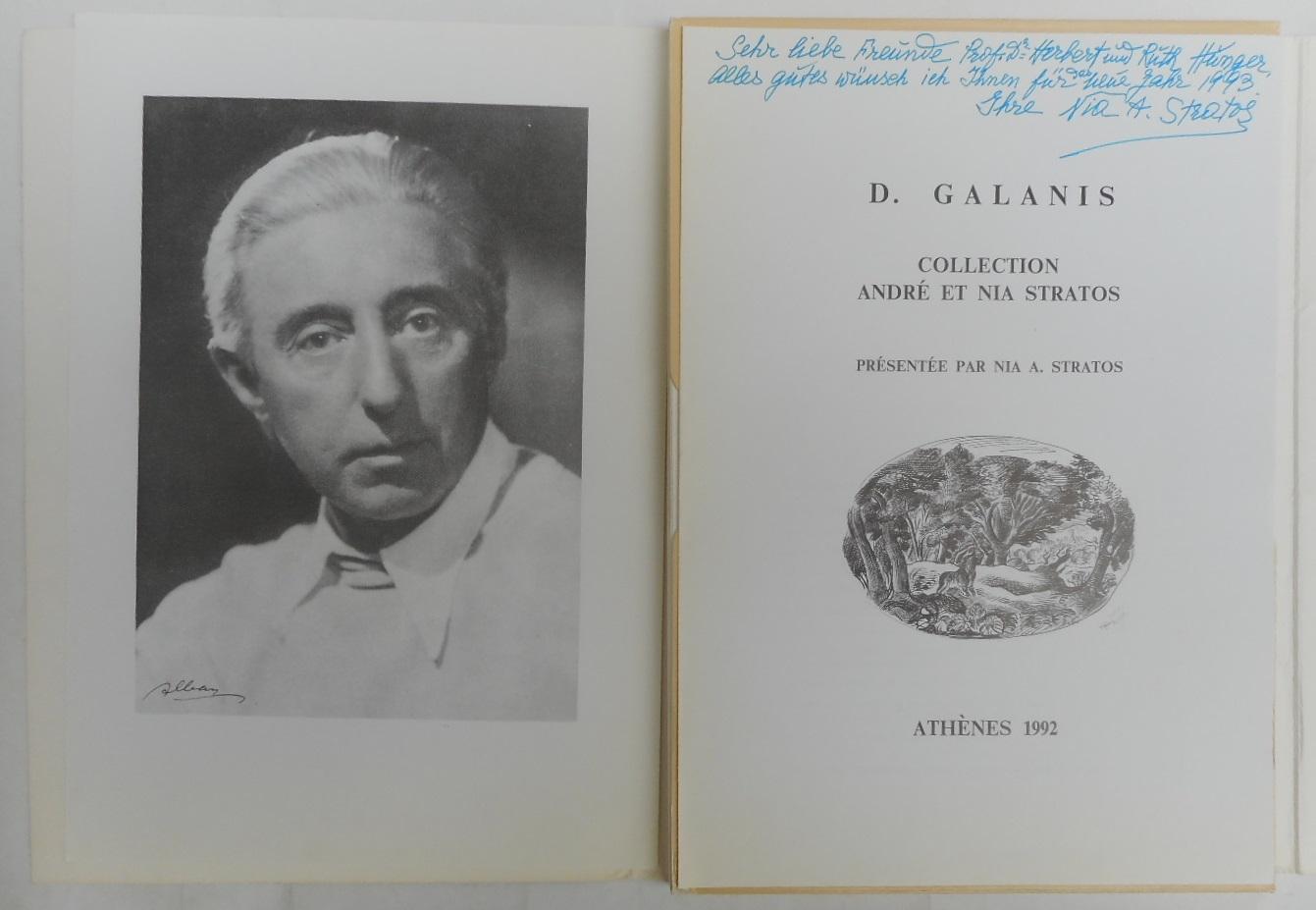 D. Galanis. Collection André et Nia Strator. Présentée par Nia A ...