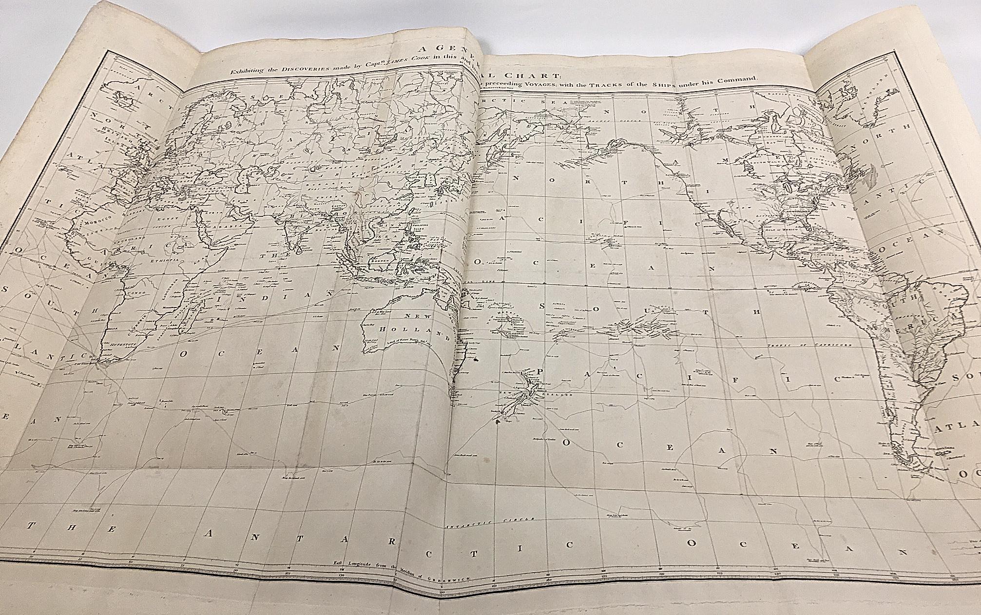 THE THREE VOYAGES OF CAPTAIN JAMES COOK. by COOK, Capt. James: Near ...