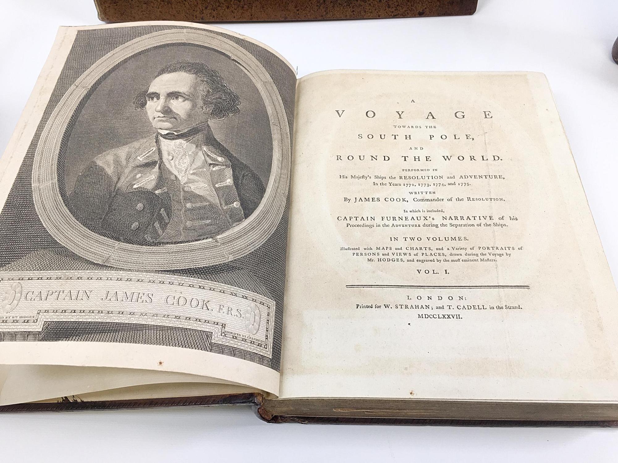THE THREE VOYAGES OF CAPTAIN JAMES COOK. by COOK, Capt. James: Near ...