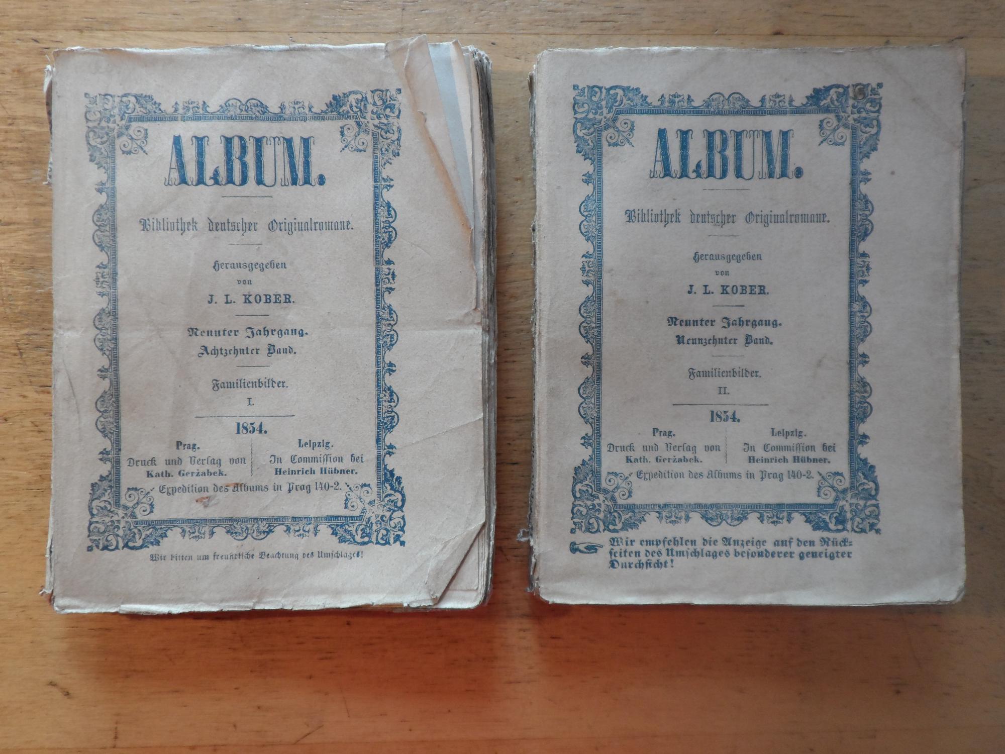 Familienbilder - 2 Bände - Album Bibliothek deutscher Originalromane ...