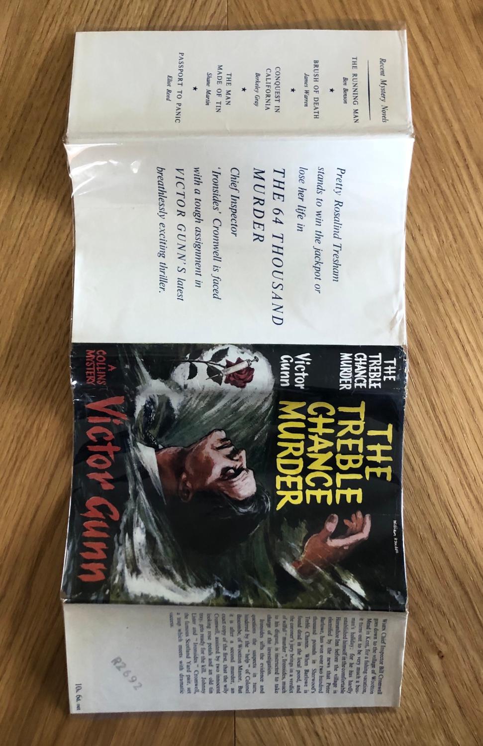 The Treble Chance Murder by GUNN VICTOR: Hard Cover (1958) First ...