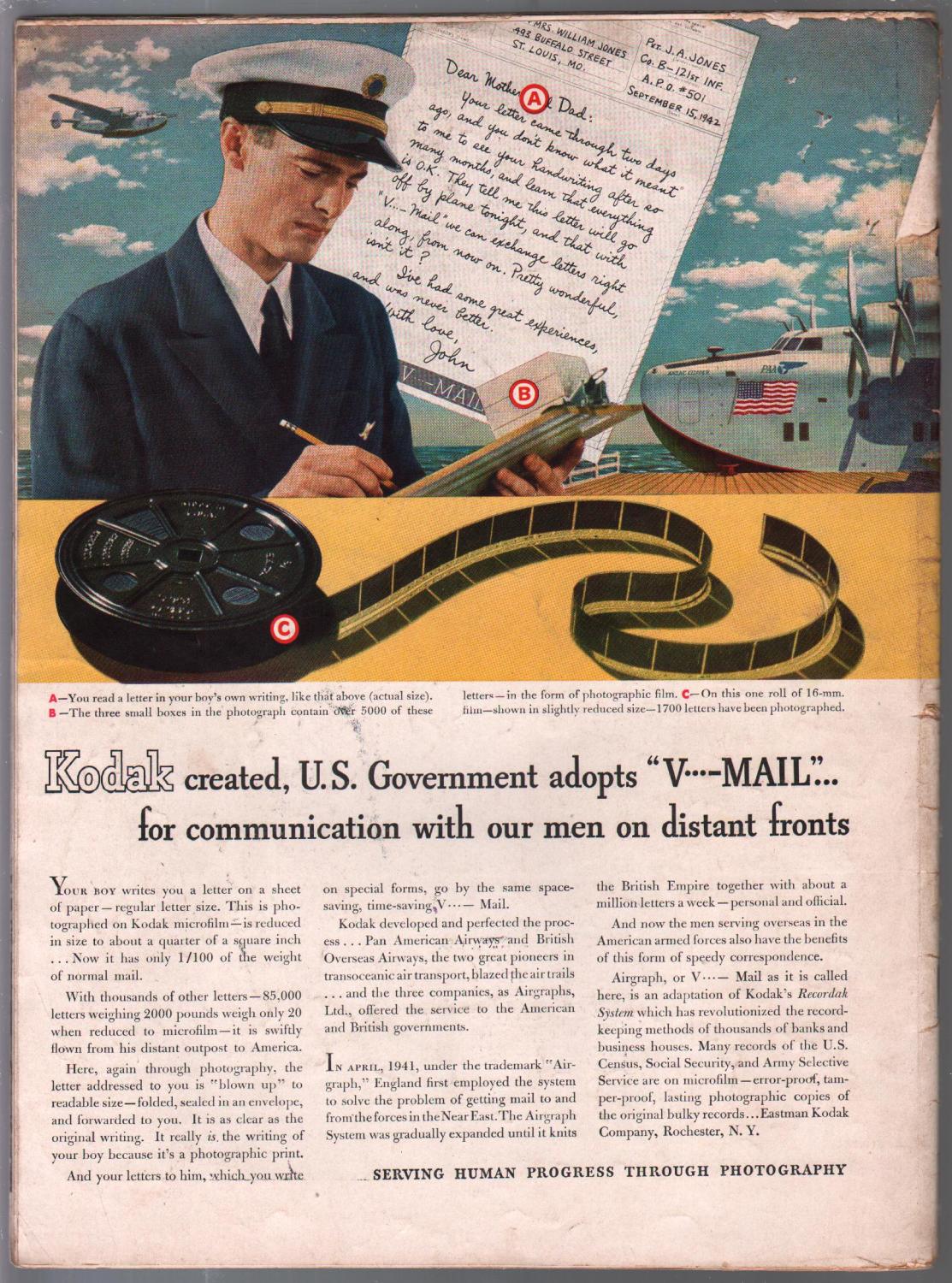 U.S. Camera 11/1942-Jewel Lindsay cover-cheesecake-glamour-WWII era-VG ...