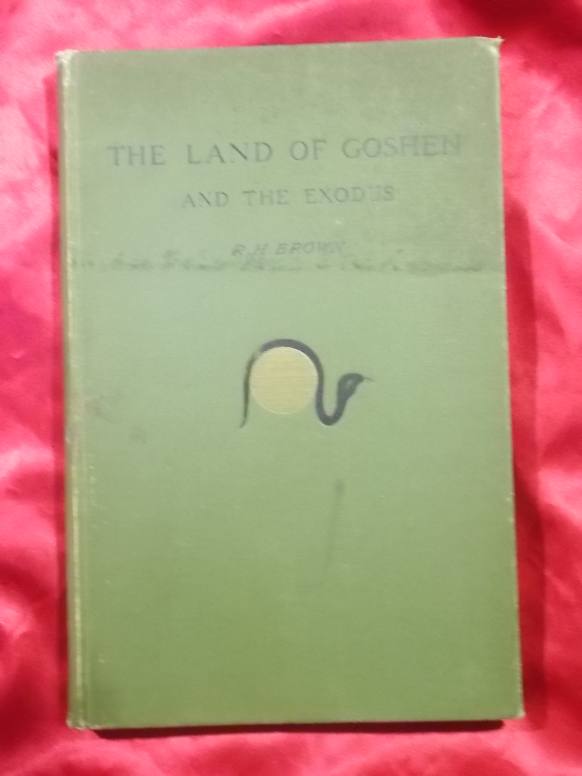 THE LAND OF GOSHEN AND THE EXODUS WITH TWO MAPS AND FOUR PLATES by ...